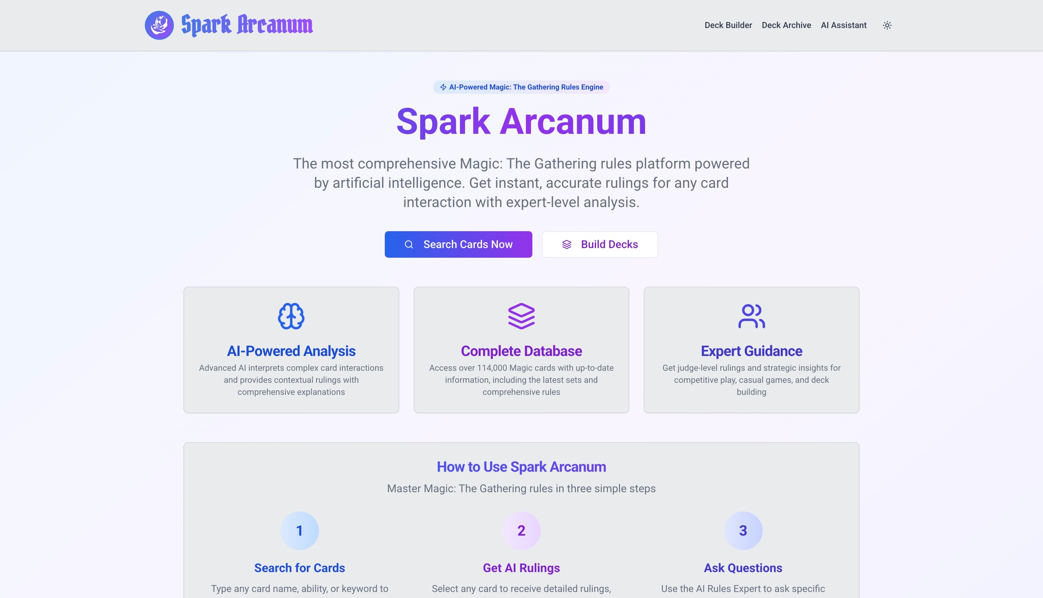 Spark Arcanum | Made with Replit