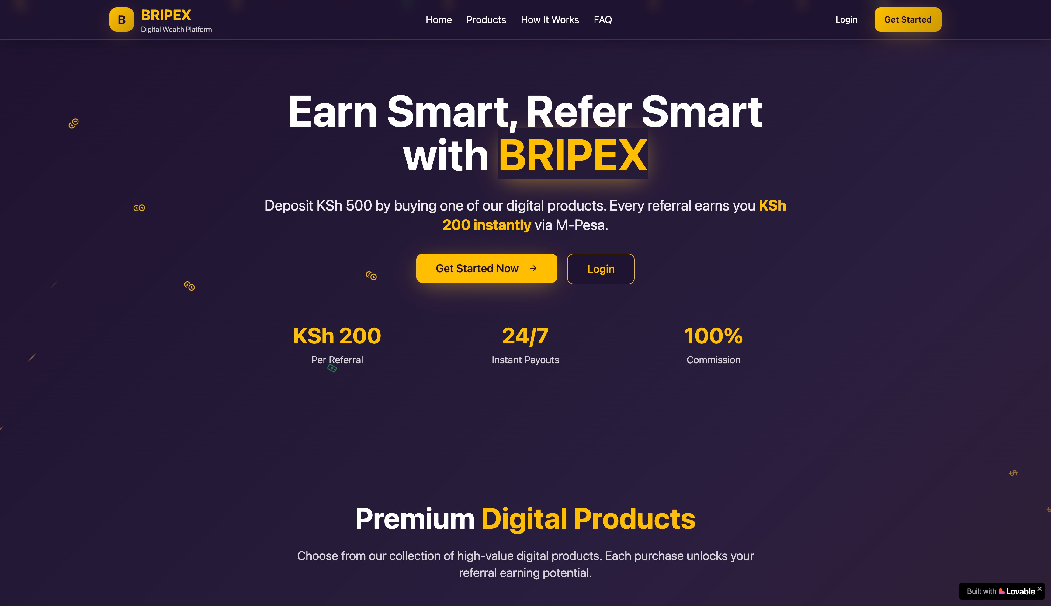 Bripex | Made with Lovable