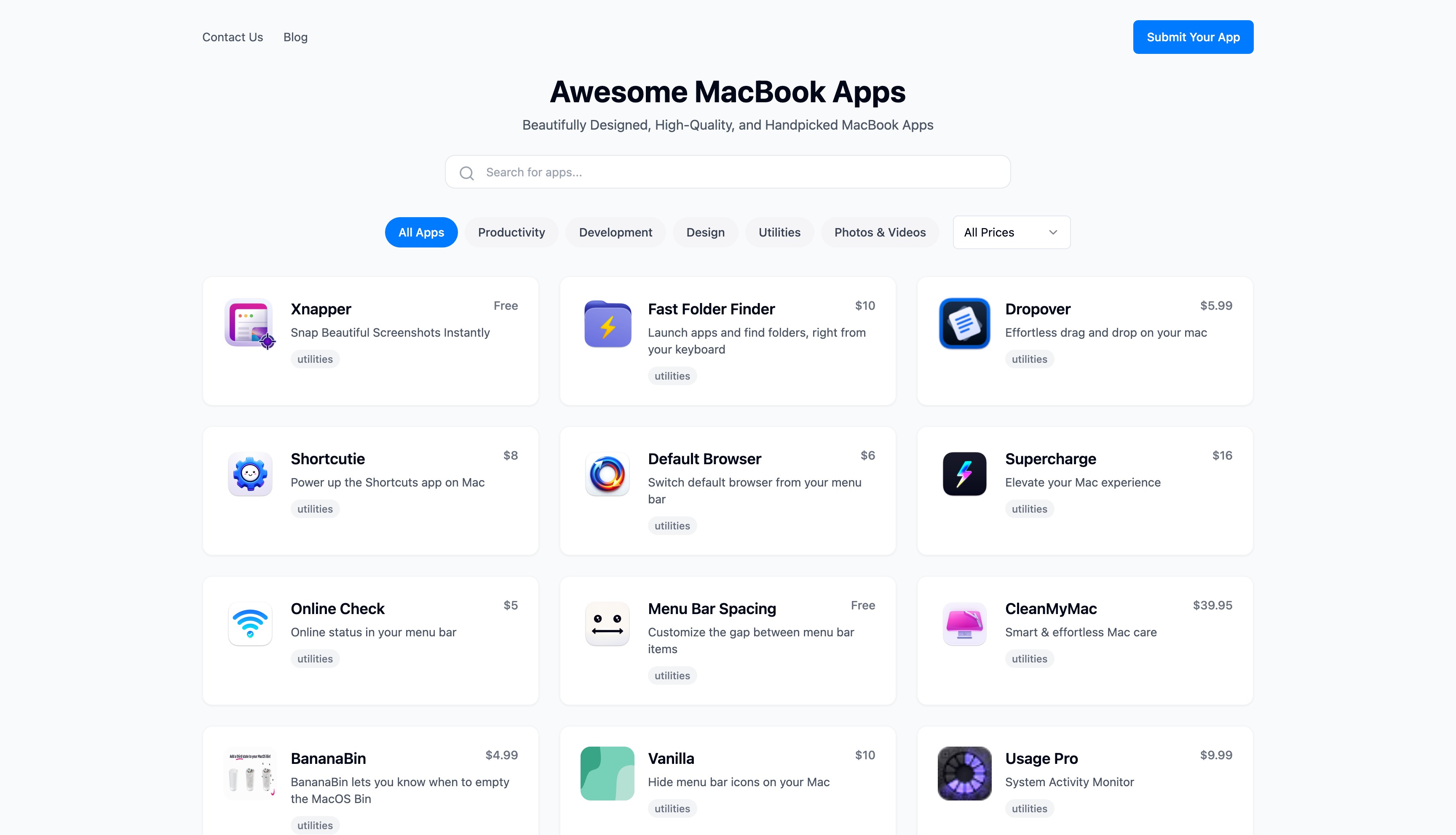 Macbook Apps | Made with Lovable