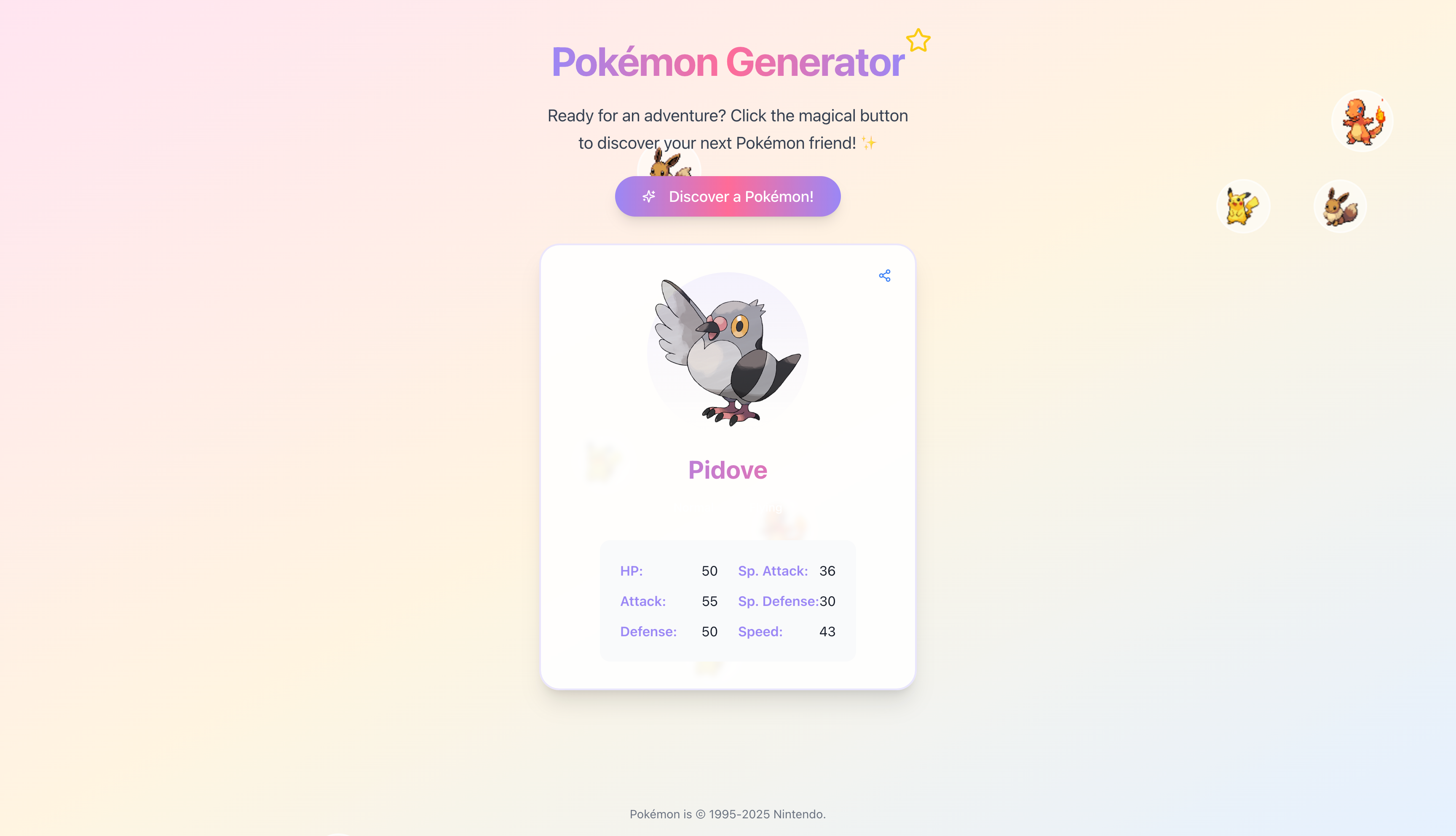 My Poké Creator | Made with Lovable