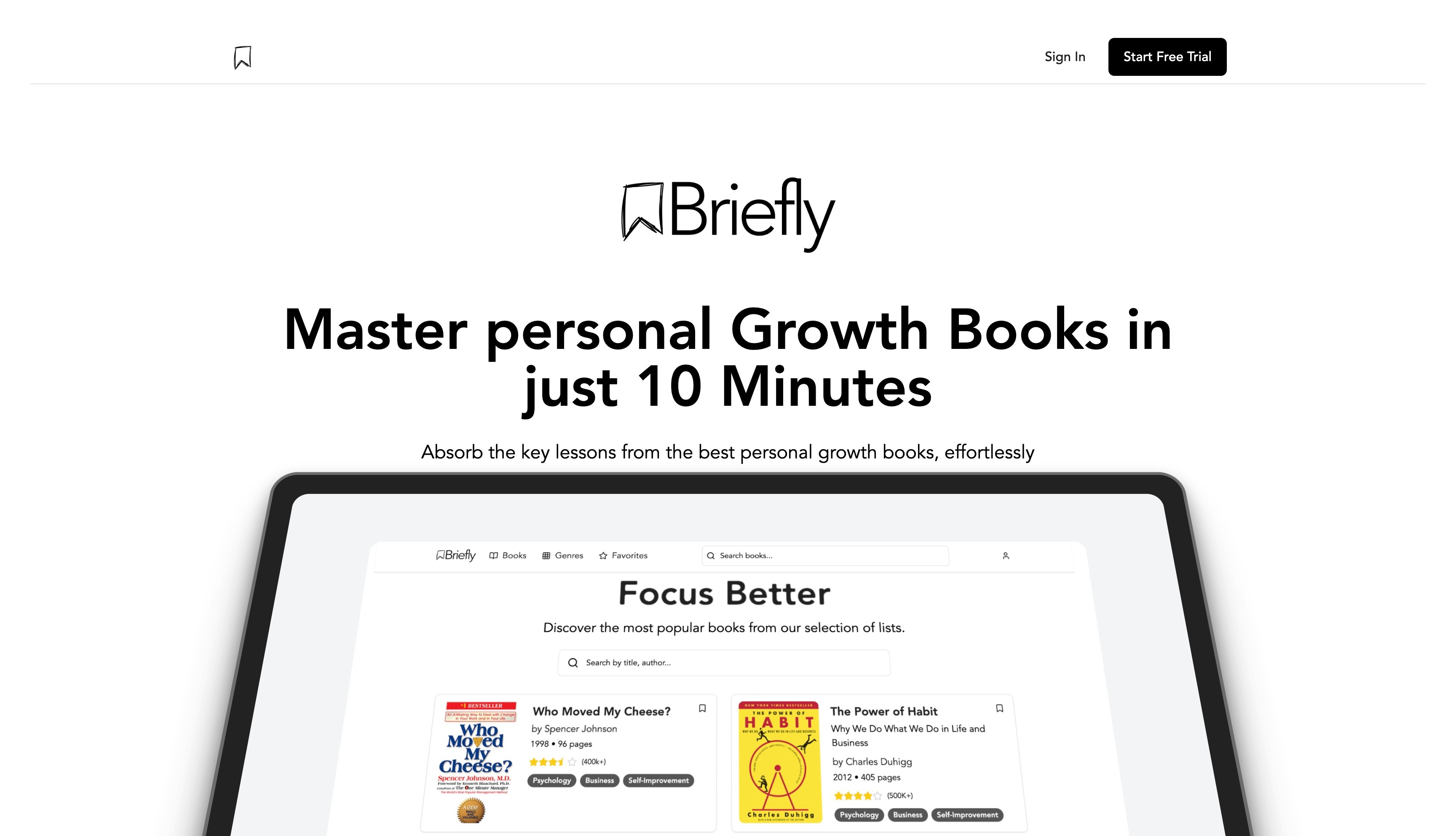 Briefly | Made with Lovable