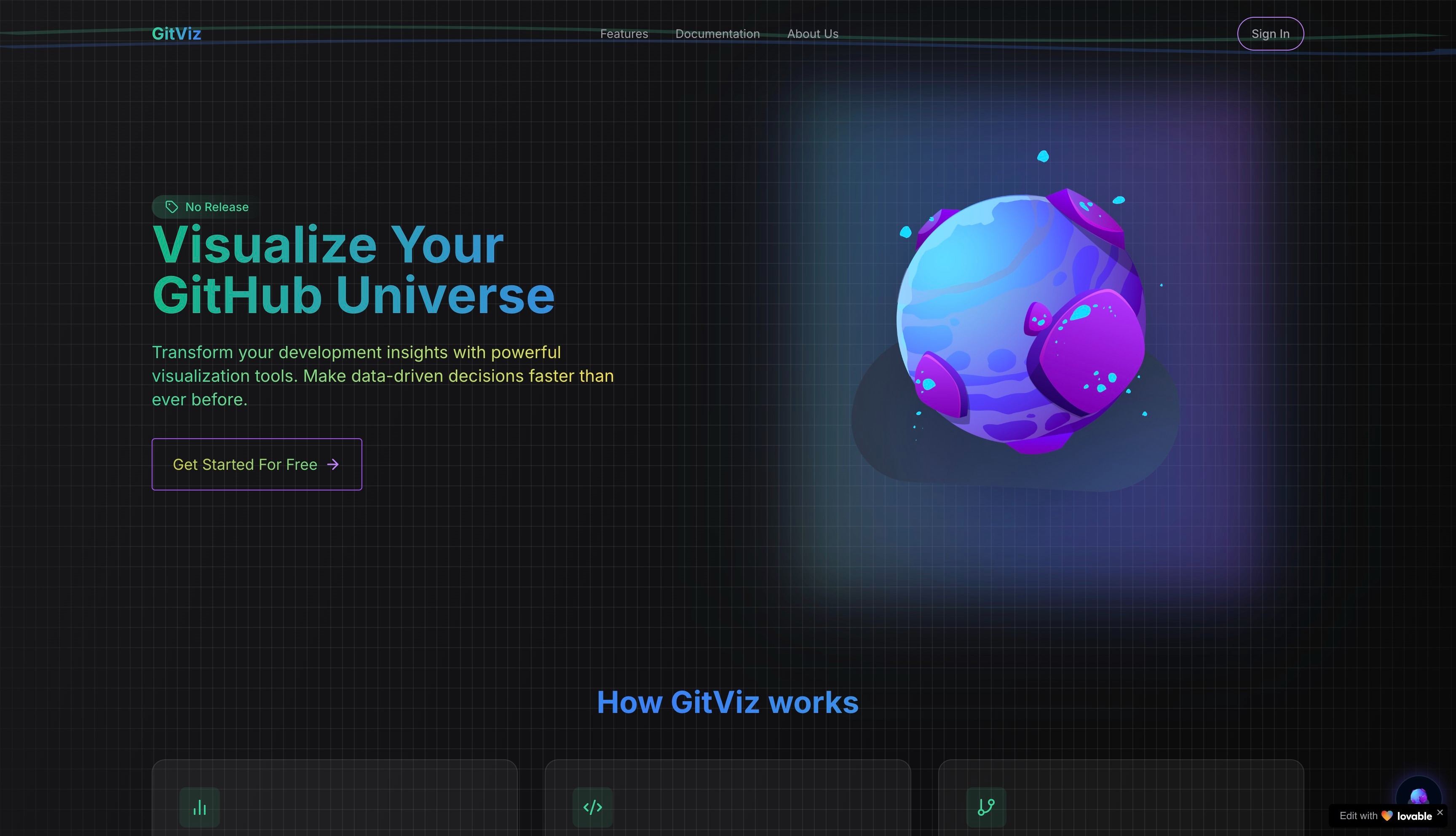 GitViz | Made with Lovable