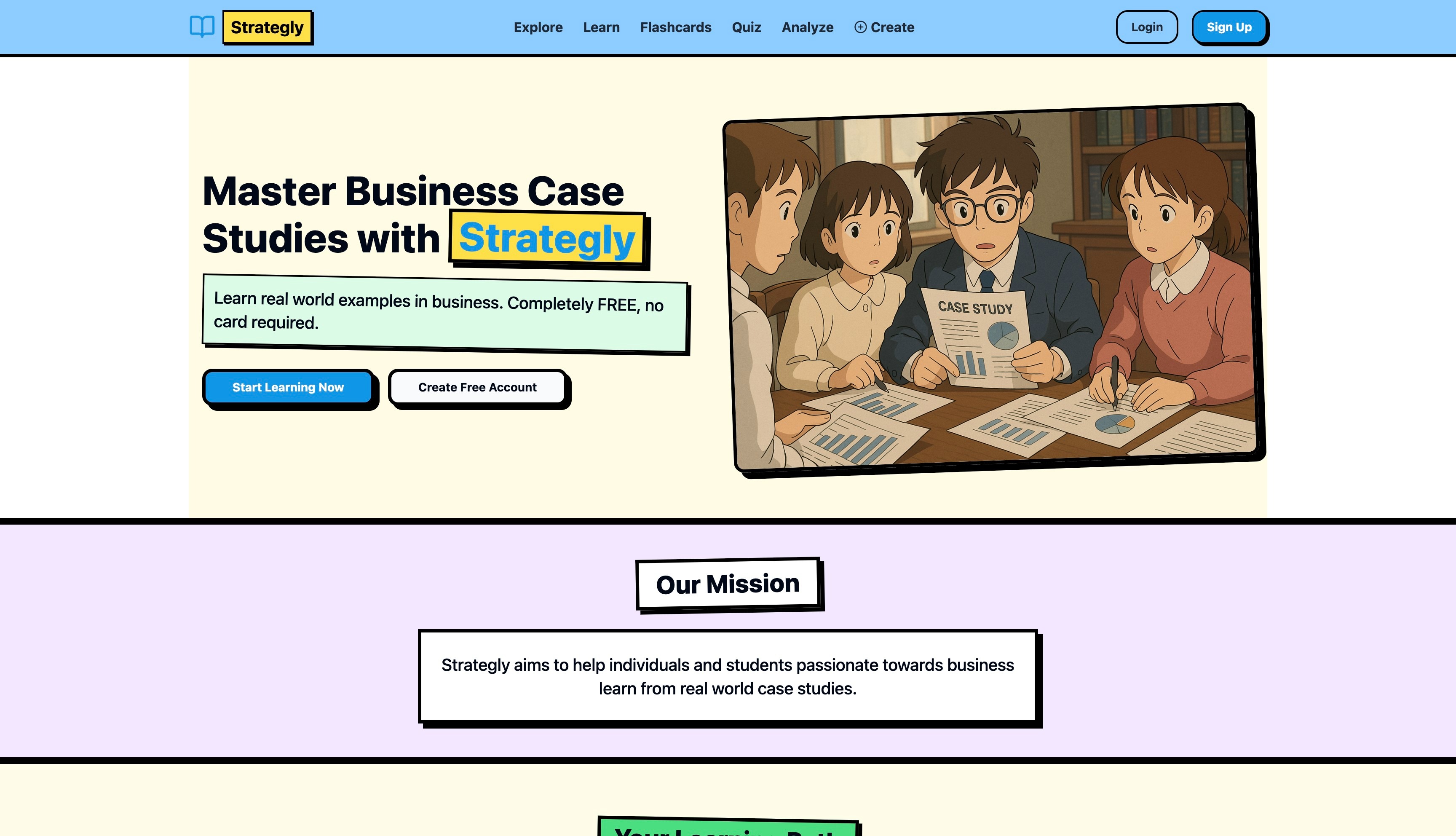 Strategly | Made with Lovable