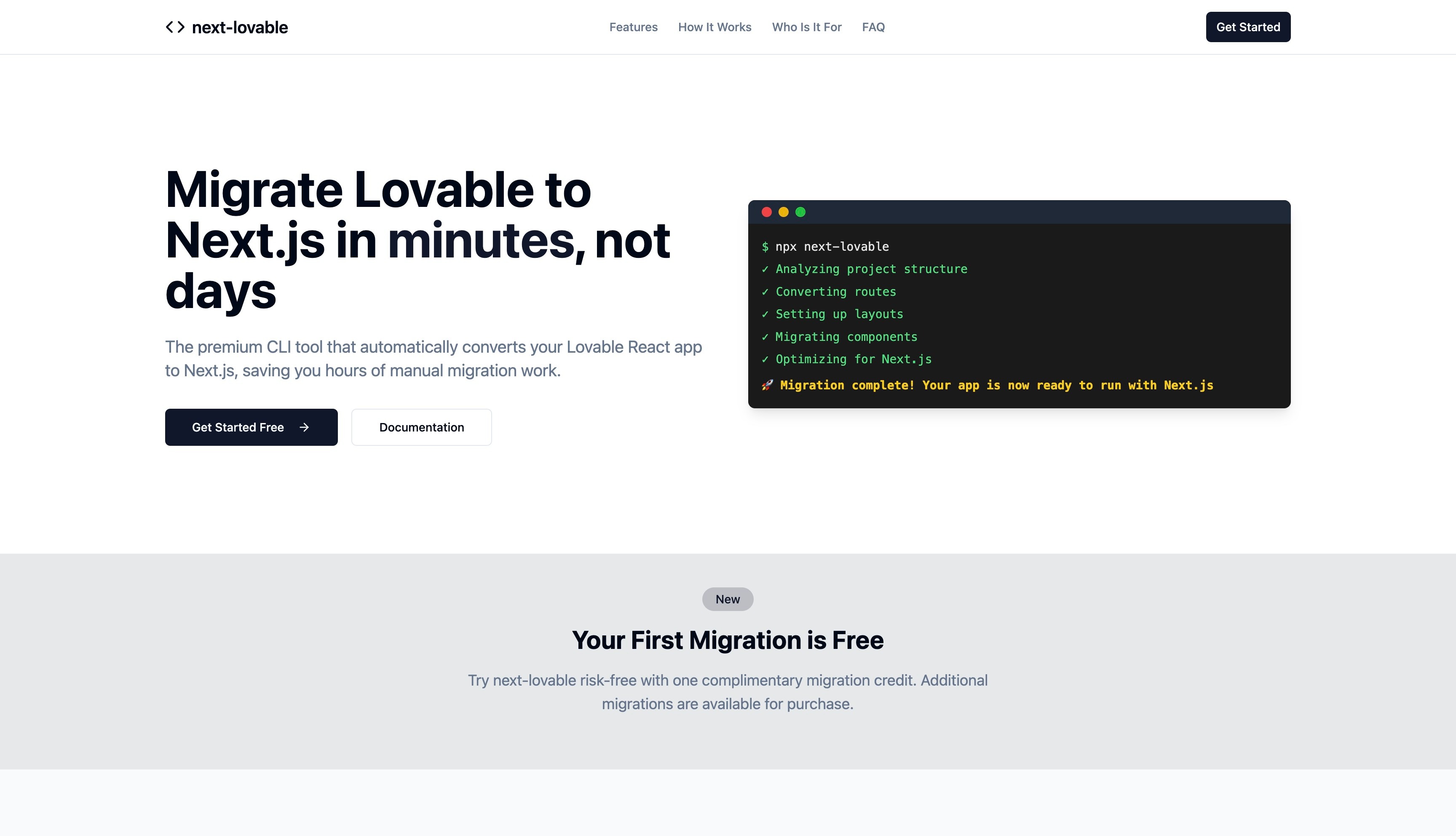 Next Lovable | Made with Lovable