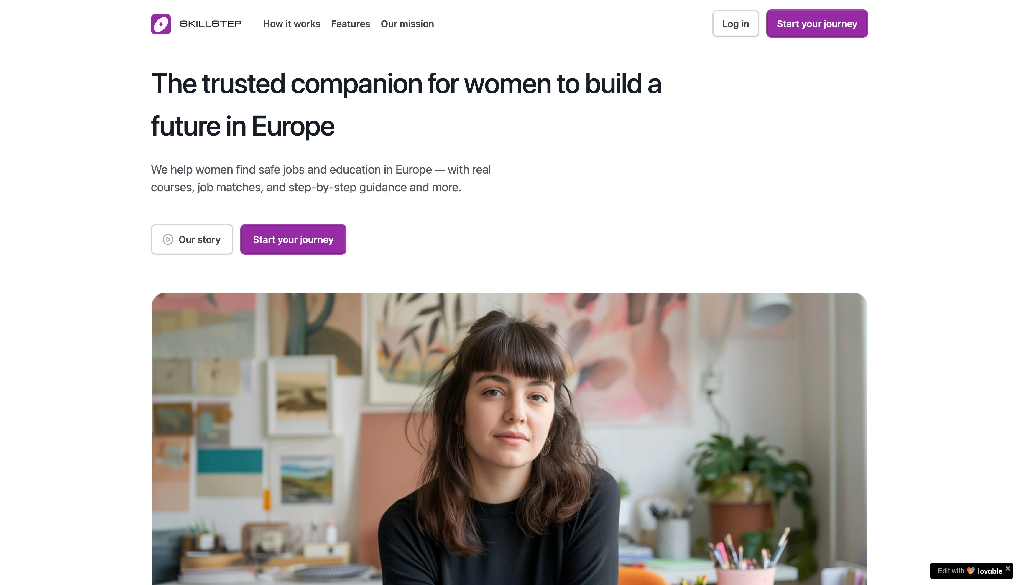 SkillStep | Made with Lovable