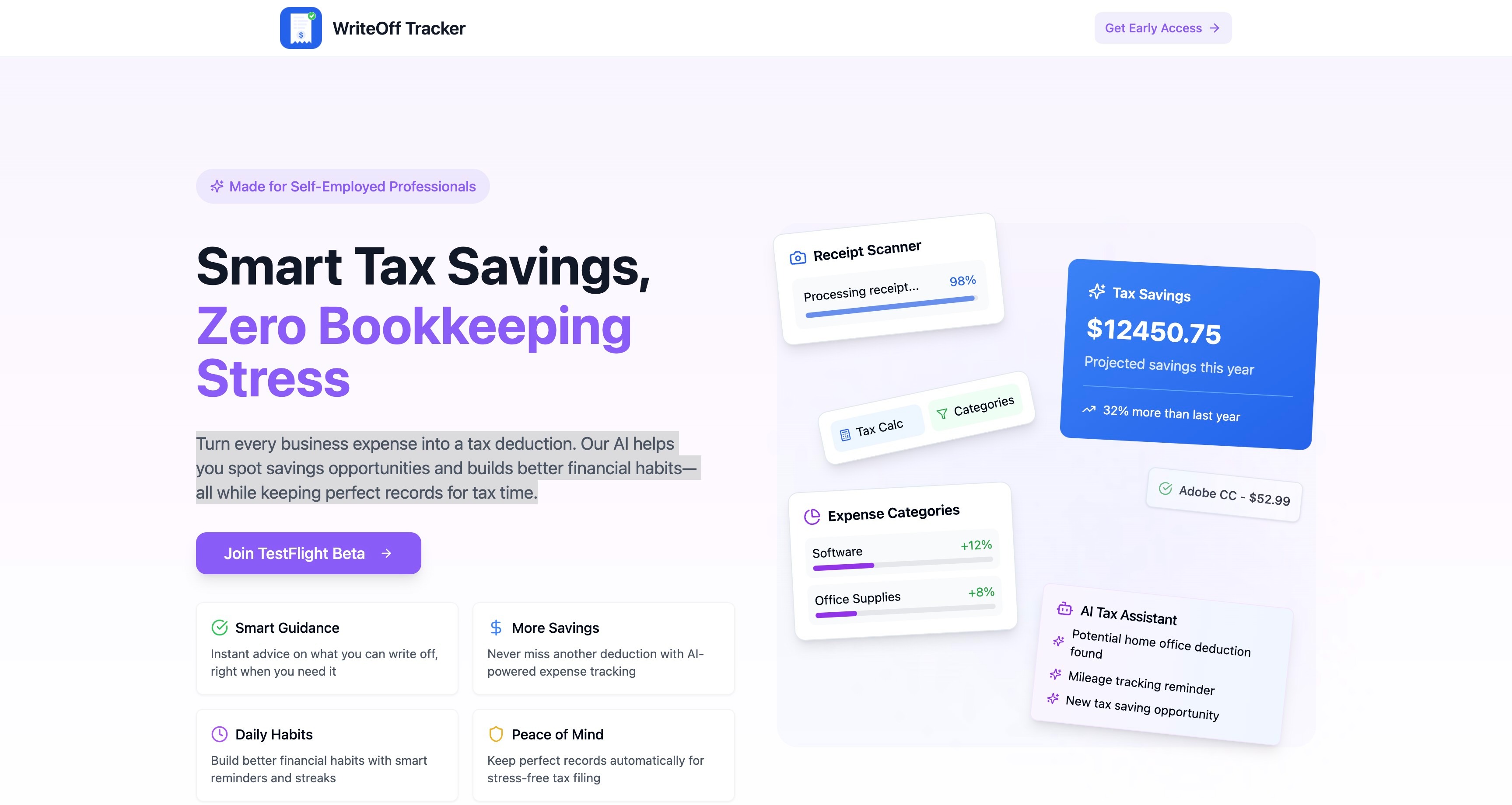 WriteOff Tracker | Made with Lovable