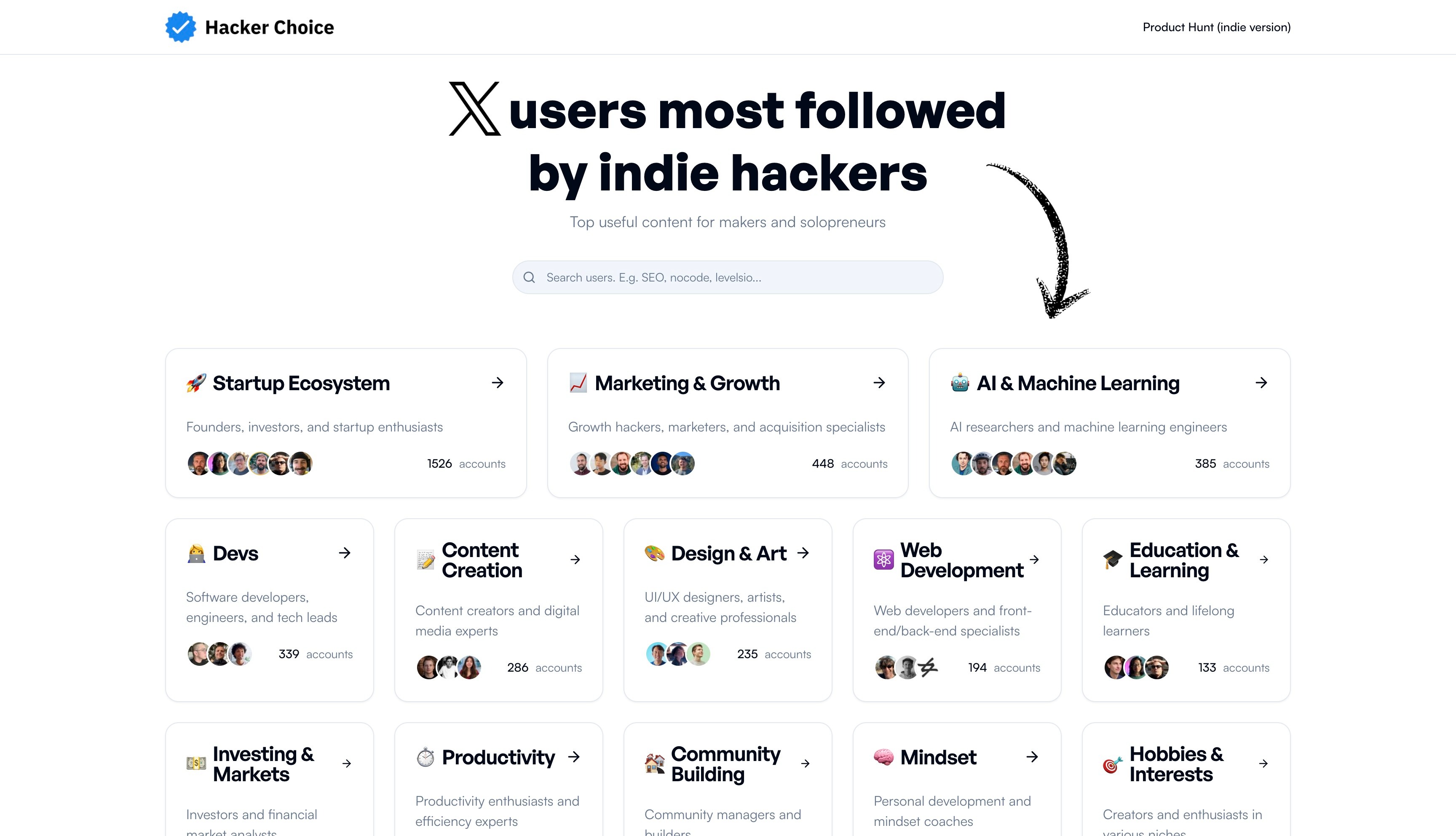 Hacker Choice | Made with Lovable