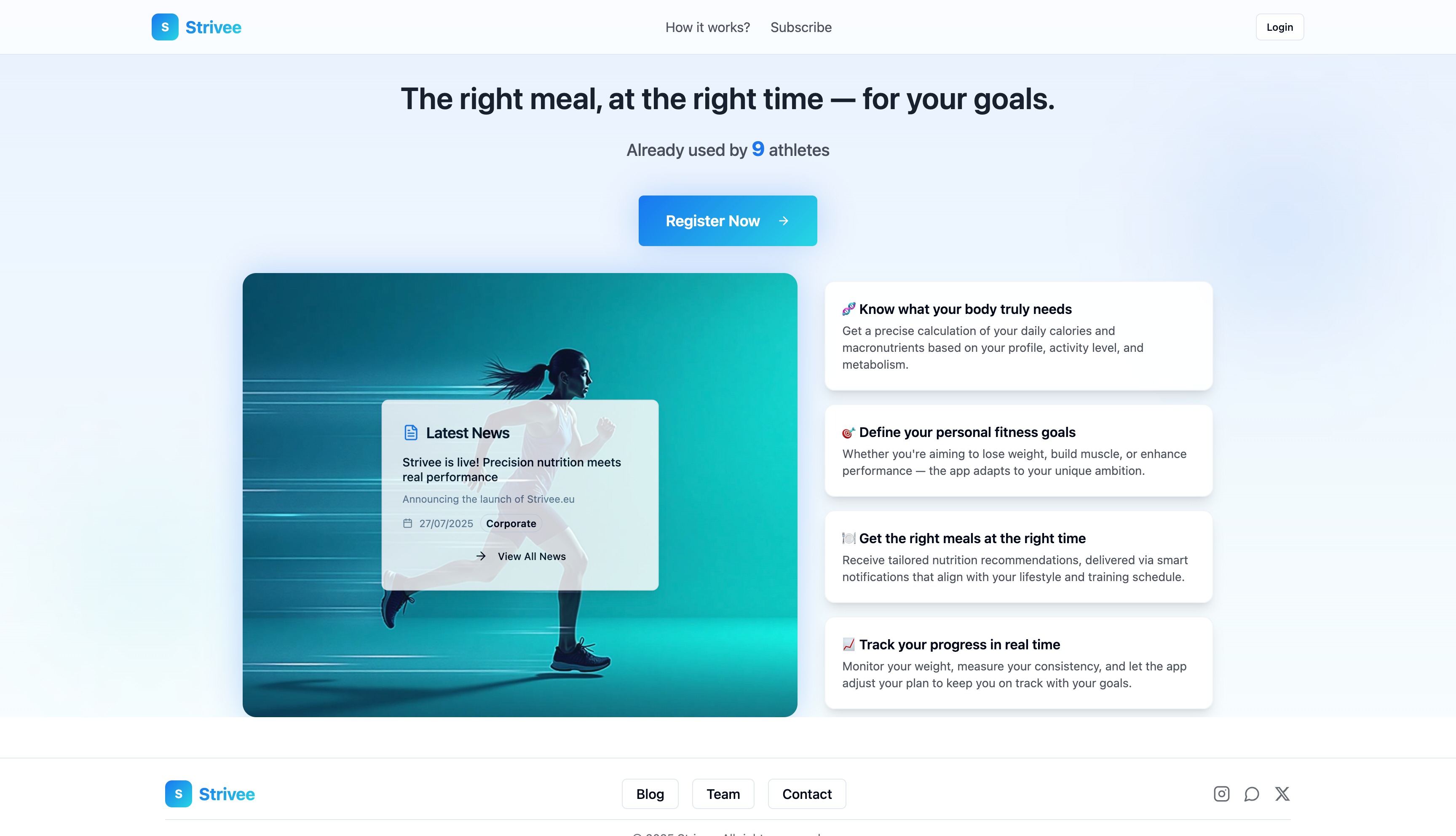 Strivee | Made with Lovable