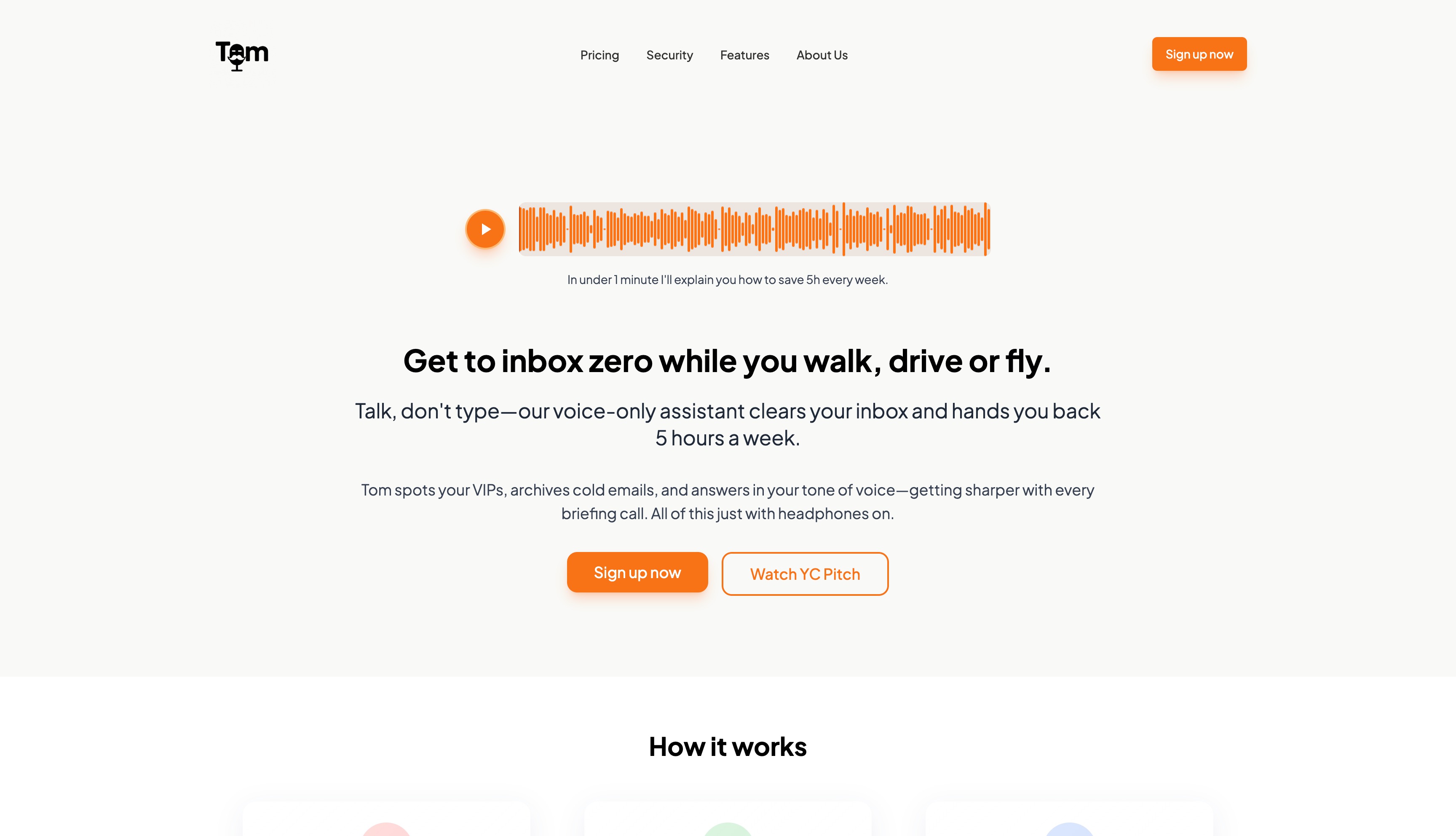 Tom AI | Made with Lovable